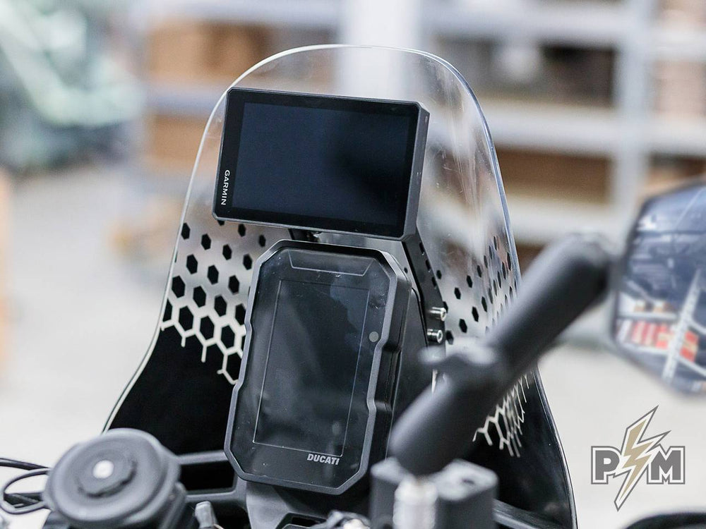 Ducati DesertX GPS R12 mount - Perunmoto