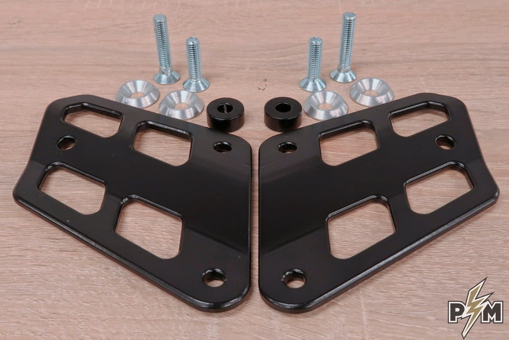 KTM 1X90 Lower side brackets - Perunmoto